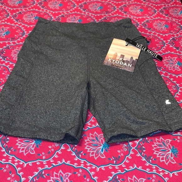 Kyodan | Shorts | Nwt Kyodan Yoga Short Sz Tpxs Charcoal Grey | Poshmark